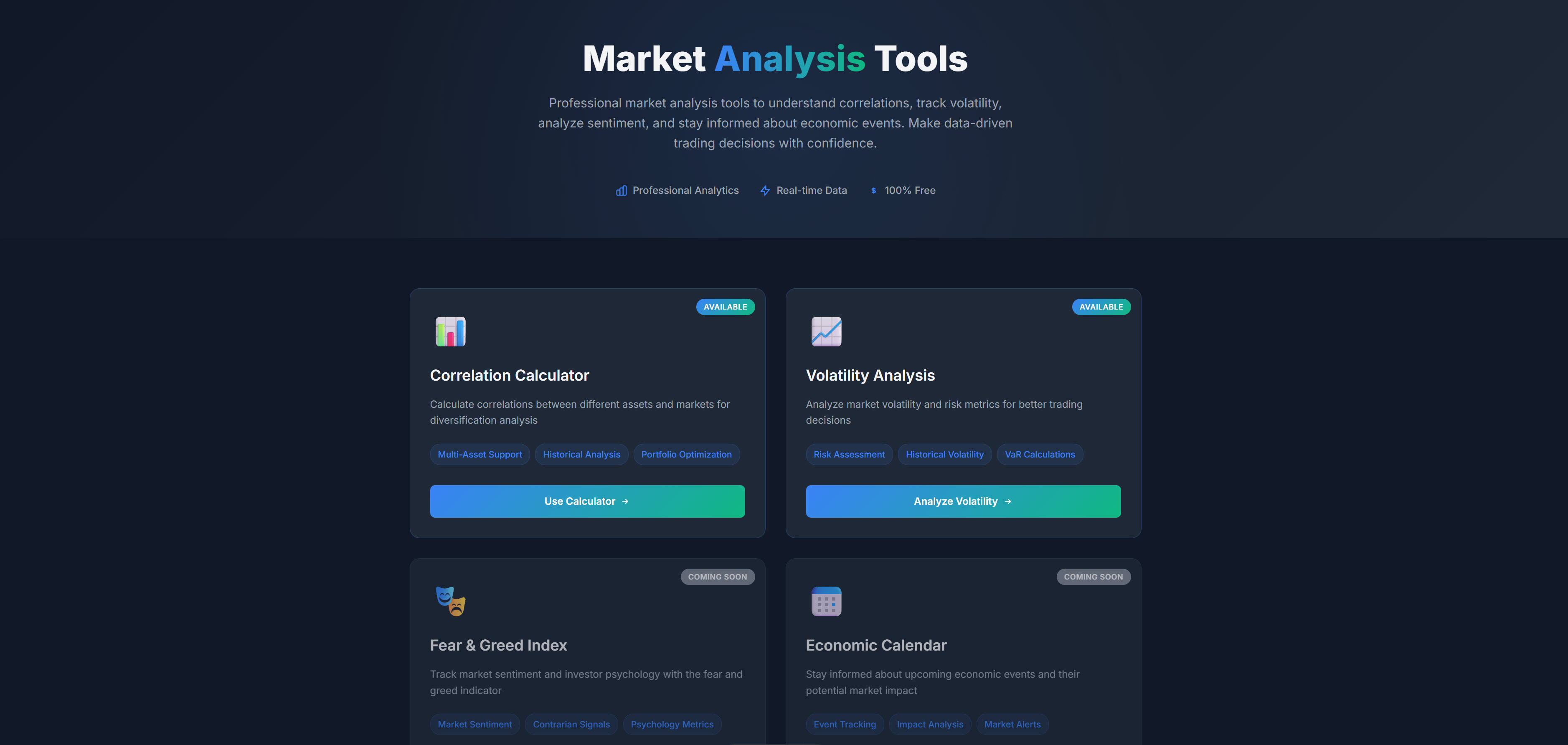 Market Analysis Tools 2025